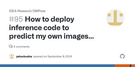 How To Deploy Inference Code To Predict My Own Images Instead Of Testing Datasets Like Coco