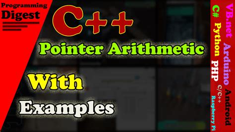 Pointer Arithmetic In C With Programming Examples