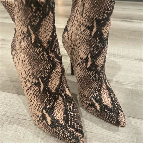 Jessica Simpson Nuevo Stretch Python Booties Gem