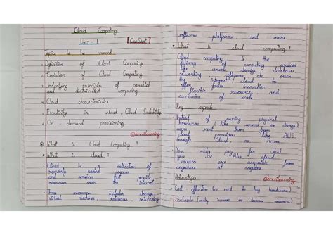 Cloud Computing Unit 1 Key Concepts And Advantages Of Cloud Services