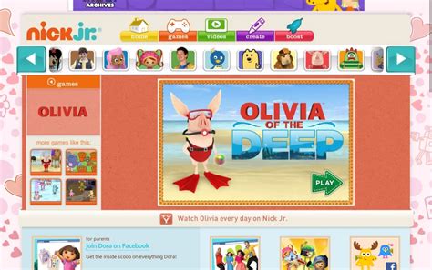 Olivia Of The Deep Game Nick Jr Wiki Fandom