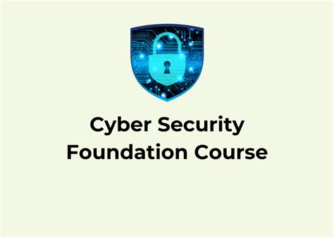 Cyber Security Foundation Course Talent Arabia Academy