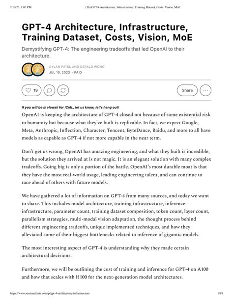 GPT Architecture Training Costs Vision MoE