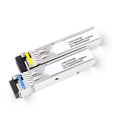 Sfp 125g Wdm Bidi Simplex Duplex Mm Sm Lc Sc Ddm 1000base Mini