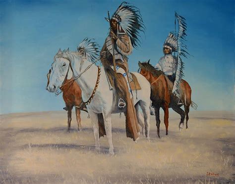 Native American On Horseback