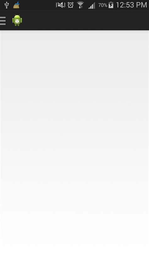 Android How To Have Different Actions For Navigation Drawer Icon And