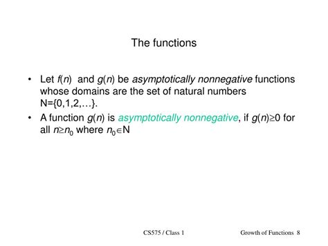 Ppt Asymptotic Growth Rate Powerpoint Presentation Free Download Id 1223840