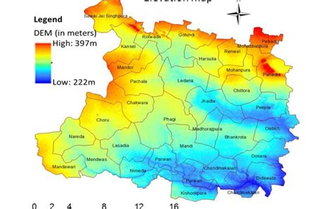 Digital Elevation Map Generation Using GIS GISOutlook