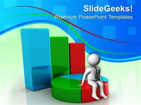 Bar Graph And Pie Chart Marketing PowerPoint Templates And PowerPoint Themes