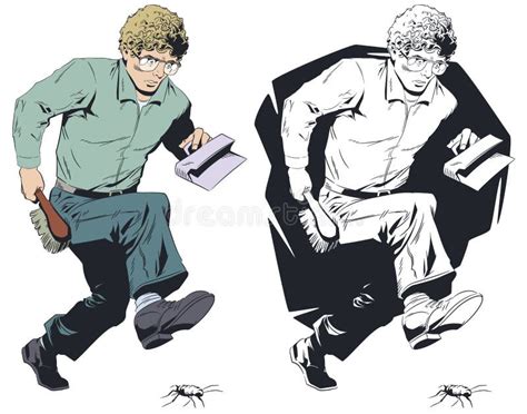 Cockroach Man Stock Illustrations 978 Cockroach Man Stock