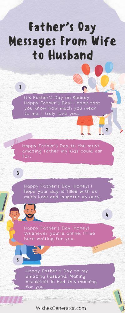 Fathers Day Messages From Wife To Husband Fathers Day Messages