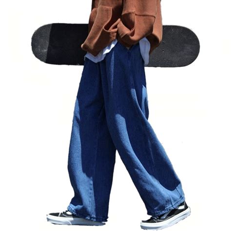 Wide Leg Loose Fit Denim Pants S0051 Sun Sea Surf