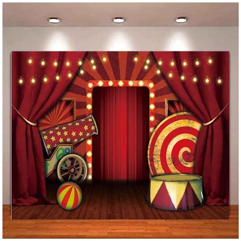 Circus Stage Background