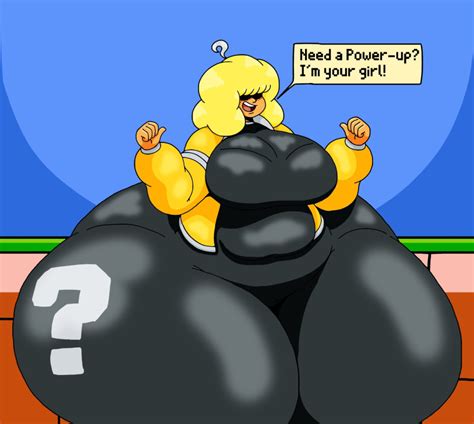 Rule 34 Block Big Breasts Breasts Fat Female Mario Series