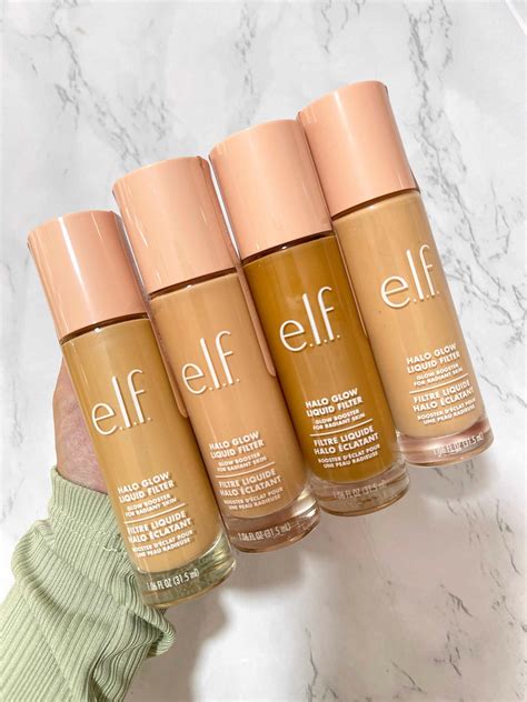 Halo Glow Liquid Filter Elf Blush Maquillaje
