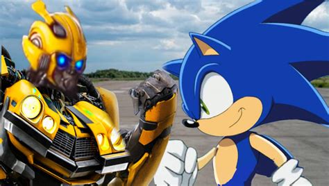 Amt Intros Bumblebee Vs Sonic By Superspidy500 On Deviantart