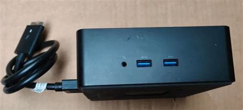 DOCKINGSTATION DUAL USB C Thunderbolt Dock Dell Precision 7530 7730 TB18DC K16A EUR 39 50