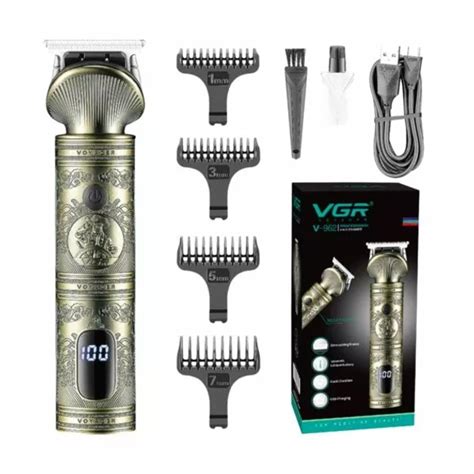 Машинка Для Стрижки Волос Vgr V-962 Триммер Для Бороды, Усов И ...