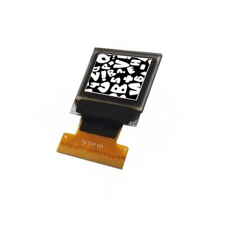 0 66 Inch OLED Display Module For Handheld And Healthcare Devices With SSD1306 OLED Display