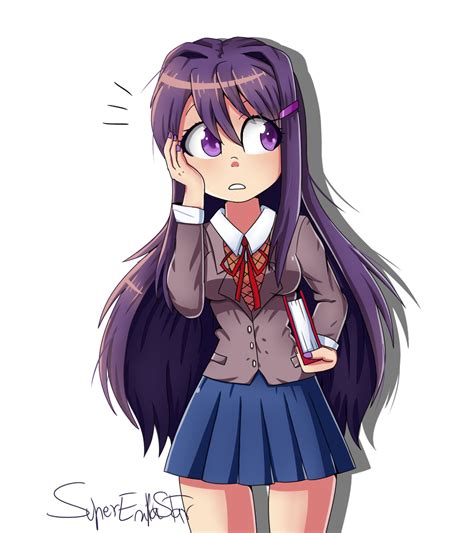 Yuri Being Shy~ 💜 By Supererikastar On Deviantart Rddlc