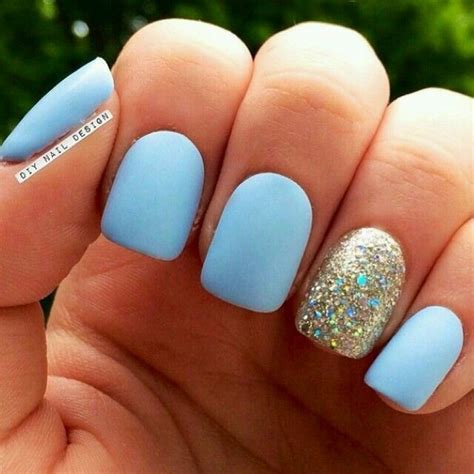 Celeste Matte Nails Design Nails Gel Nails