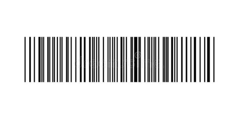 Barcode Labels Isolated On White Background For Design Barcode Code Stripes Sticker Stock