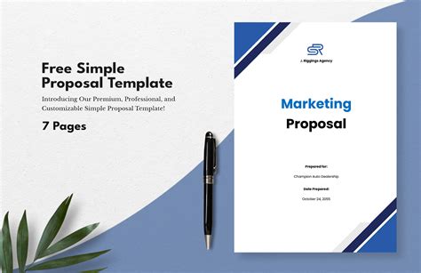 Word Proposal Template 7 Download Documents In Pdf Word Sample