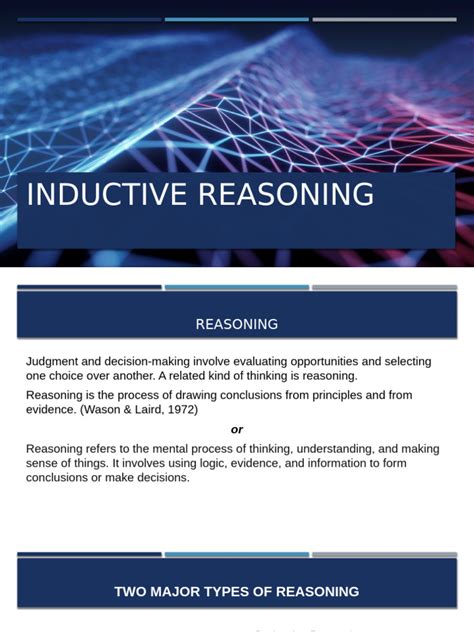 Inductive Reasoning Pdf Inductive Reasoning Reason