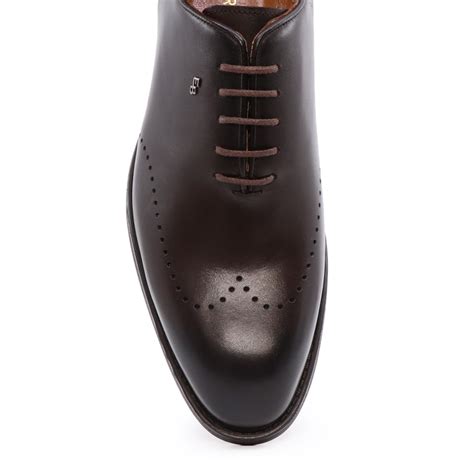 Enzo Bertini Enzo Bertini Men Oxford Shoes In Brown Leather 3384bp1207m