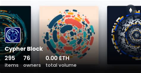 Cypher Block Collection Opensea