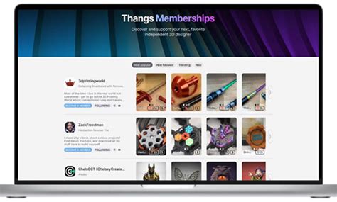 Thangs Introduces Thangs Memberships For 3d Modeling Digital