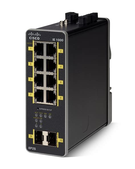 Ie 1000 8p2s Lm Switch Cisco Ie 1000 Poe Network Devices Switches