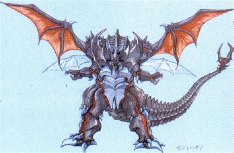 Godzilla Vs Destroyah 1995 Concept Art Godzilla Vs Destroyah