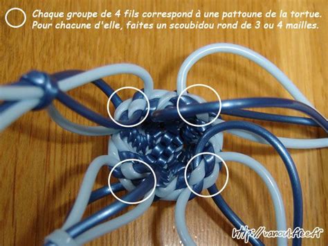 Easy Turtle Scoubidou Tutorial