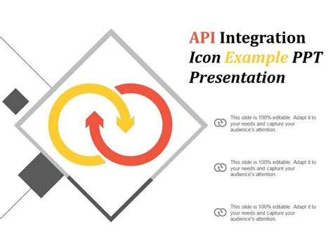 Api Integration Icon Example Ppt Presentation Presentation Graphics Presentation PowerPoint