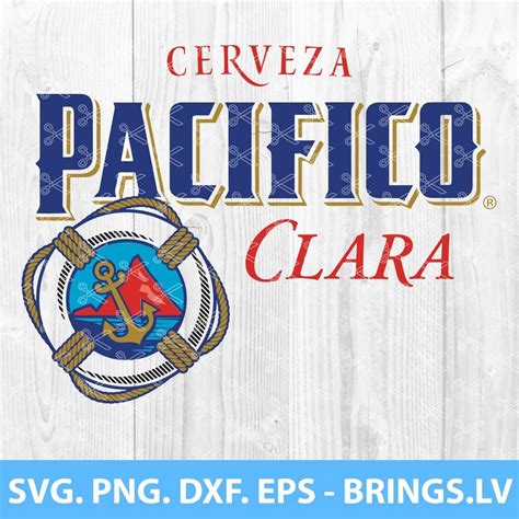 Cerveza Pacifico Clara Beer Svg Cut File Logo Cerveza Pacifico Svg