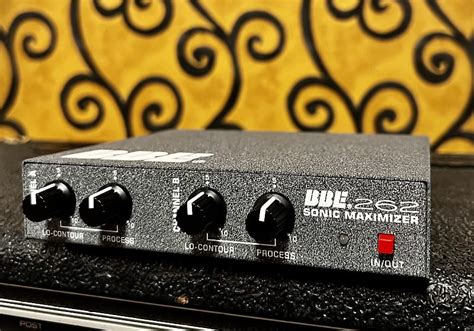 Bbe 262 Sonic Maximizer Made In Usa Grey Reverb