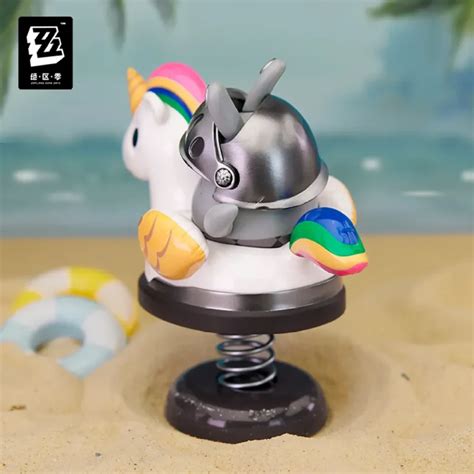 Official Zzz Knightboo Bangboo Happy Shake Spring Toy Hoyoglobal