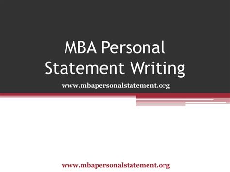 Mba Personal