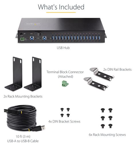5g16ainds Usb A Hub Startech Usb Hub Bus Powered Usb 3 0