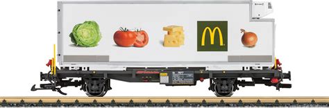 Lgb 46891 G Rhb Mcdonalds Container Car