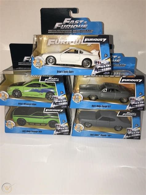 Jada Toys Fast And Furious 132 Diecast Car Lot 5 Cars 1927271095