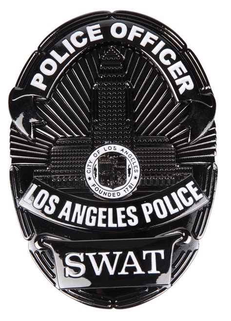 Black Strap On Police Badge At Patrick Guinn Blog