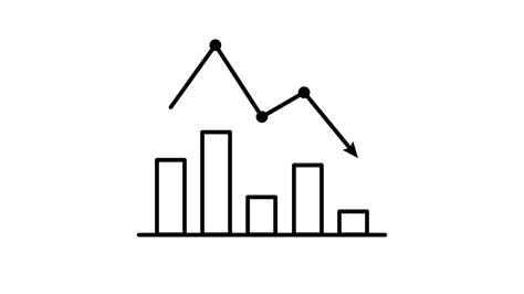 Simple Animation Of Financial Data Analysis Icons Suitable For Business And Financial