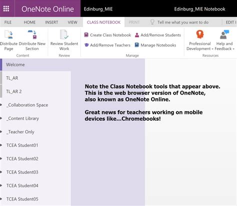 Class Notebook TCEA TechNotes Blog