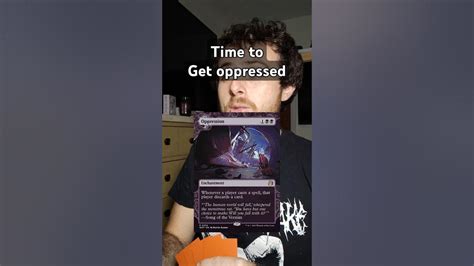 Oppression Mtg Cardgame Commander Magicthegathering Mtgcommander