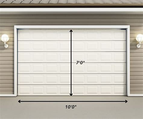 Standard Dimensions For Garage Doors At Audra Kato Blog