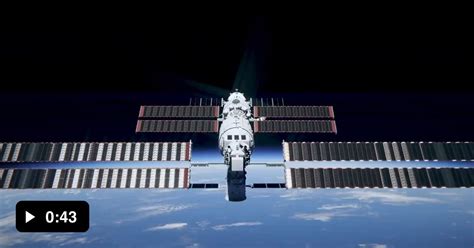 Details About The Pair Of Flexible Solar Arrays On The Csss First Lab Module Wentian 9gag