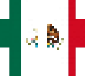 Mexican Flag Minecraft Skins