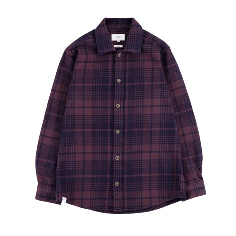 Makia Visa Overshirt Aubergine Beyond
